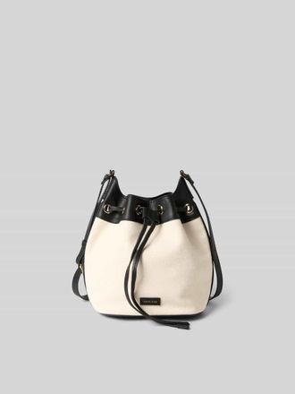 Anine Bing Bucket Bag mit Logo-Patch
