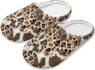 Coloranimal Pantoufles de spa pour maison dh&ocirc;tes, chaussures de chambre &agrave; coucher, chaussures pour femmes et hommes, pantoufles &agrave; bout ferm&eacute;, pantoufles l&eacute;g&egrave;res e