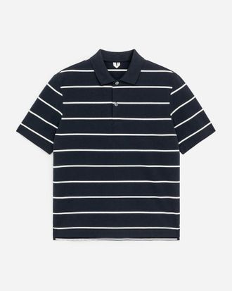 Arket Pikee-Poloshirt -Blau