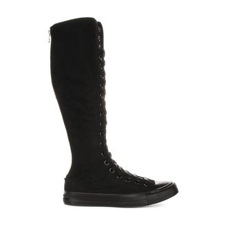 Converse Kniehoher Lederstiefel in Schwarz - - Shoes - Damen - Schwarzk - 36 EU