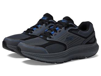 Skechers Baskets Go Run Consistent 2.0 pour Homme, Anthracite/Bleu, 42.5 EU