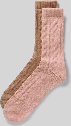 s.Oliver Red Label Socken mit Flechtmuster im 2er-Pack