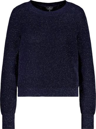 Monari Rundhalspullover 809134 Dezenter Lurex-Schimmer f&uuml;r edle Effekte