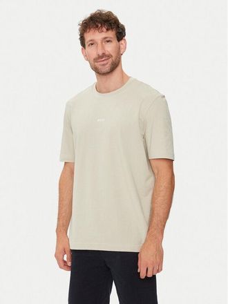 HUGO BOSS T-Shirt Tchup 50473278 Beige Relaxed Fit