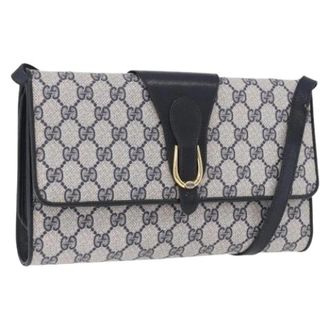 Gucci Pre-owned Vintage Schultertasche - - Pre-owned - Damen - Blau - ONE SIZE