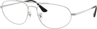 Ray-Ban unisex, Accessoires, Gris, Taille: 57 MM Rx6645 Optical Frame