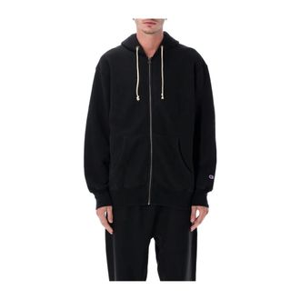Champion Reverse Weave Full-Zip Hoodie - - Sweatshirts & Hoodies - Herren - Schwarzk - XL
