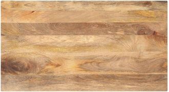 vidaXL Dessus de table 100x60x3,8cm rectangulaire bois massif manguier vidaXL