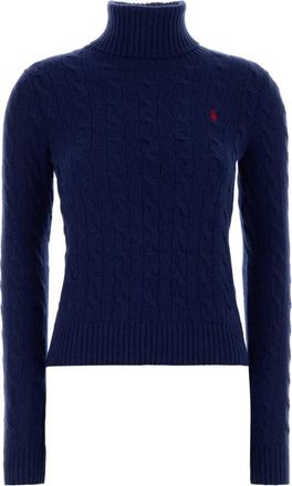 Polo Ralph Lauren Femme, Pulls, Bleu, Taille: 40 FR Pull en m&eacute;lange de laine