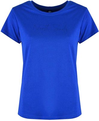 North Sails T-Shirt S/S W/Logo - Femme - Tops - Bleu - Taille: 34 FR