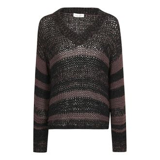 Roberto Collina Damen, Strickwaren, Schwarzk, LGr&ouml;&szlig;e