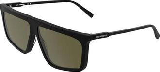 Karl Lagerfeld Homme, Accessoires, Noir, Taille: 61 MM Kl6210S 001 Lunettes de soleil