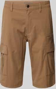 s.Oliver Black Label Relaxed Fit Cargo-Bermudas aus Baumwoll-Elasthan-Mix