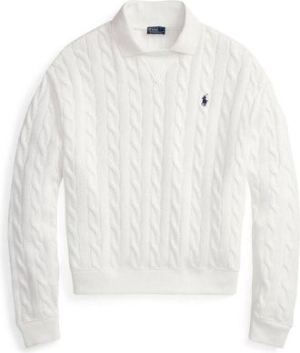Polo Ralph Lauren Damen Pullover mit Zopfmuster