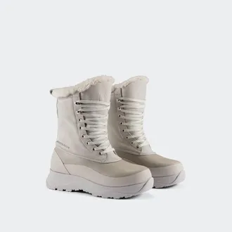 Canada Goose Vista Stiefel (Weiblich, Limestone/Snowcap, US 8)