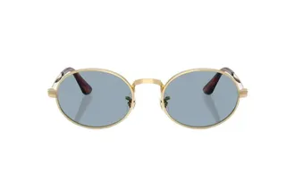 Ray-Ban RB3931 Oval Metal Frame Sunglasses - Gold