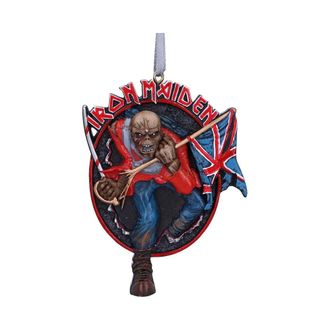 Nemesis Now Iron Maiden Trooper Hängeornament - Offizielles Lizenzprodukt, Kunstharz, Rot, Eddie Geschenkware, Feinstes Harz, Handbemalt