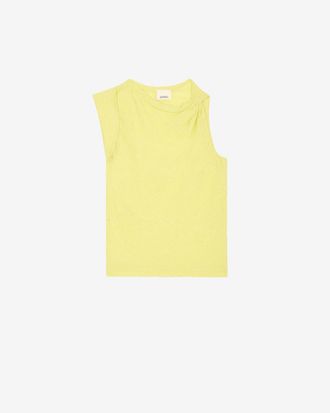Isabel Marant Haut Fabiena - Femme - Jaune - Taille34 - Isabel Marant