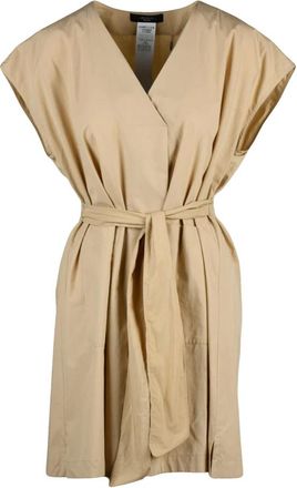 Max Mara Femme, Robes, Beige, Taille: 36 FR Mitico Tunica a Trapezio