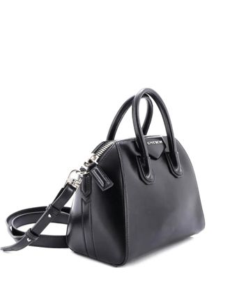 Givenchy Antigona Bag Glazed Leather Mini satchel - Noir