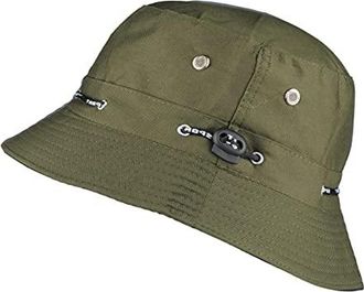 Toutacoo Chapeau Forme Bob, Dété et Toutes Saisons, Mixte, Ajustable, Uni Sport (Kaki)