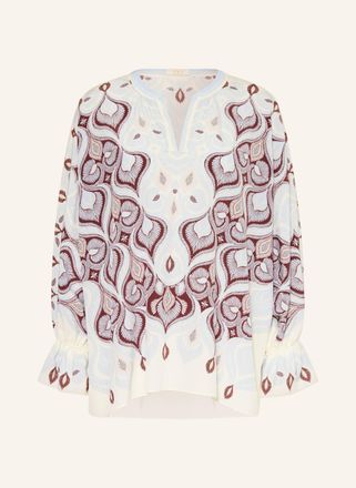 IVI Collection Ivi Collection Blusenshirt Aus Seide blau