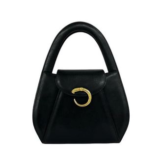 Cartier Pre-owned Cuir sacs-main - Femme - Pre-owned - Noir - Taille: ONE Size