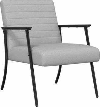 vidaXL Sessel Wolkengrau 59 x 75 x 78 cm Stoff vidaXL