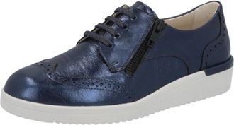 Solidus L&auml;ssiger Schn&uuml;rsneaker - - Shoes - Damen - Blau - 39 1/2 EU