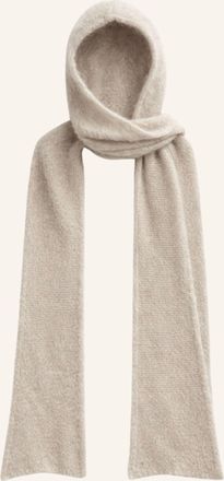 Americandreams Americandreams Hooded Alpaca Scarf Penn beige