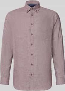 Christian Berg Freizeithemd mit Knopfleiste