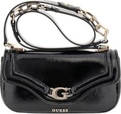 Guess sac &agrave; &eacute;paule bandouli&egrave;re sac &agrave; main Dea Crossbody Flap Black noir