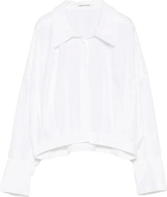 Mark Kenly Domino Tan Femme, Vestes, Blanc, Taille: 36 FR Chemise