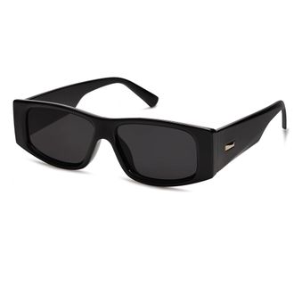 Sojos Sonnenbrille Damen Polarisierte Retro, Rechteckige Mode Trendy Eckig Schmal Sonnenbrillen SJ2228