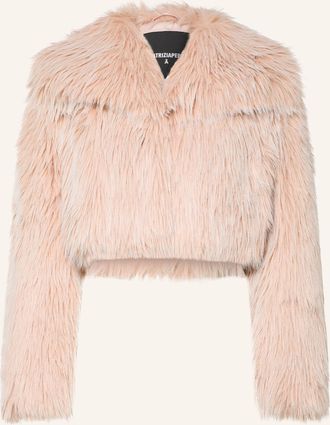 Patrizia Pepe Patrizia Pepe Kunstfell-Jacke rosa