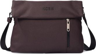 KCB Kleine Diebstahlschutz-Umh&auml;ngetasche Strong | 100% Vegan, braun, 6 x 30 x 20 cm
