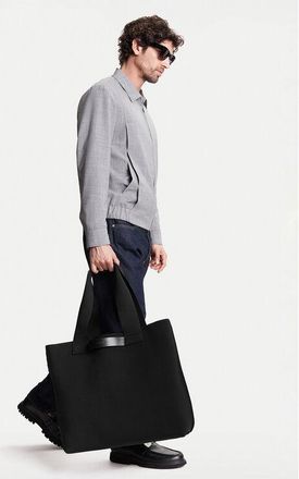 Calvin Klein Tasche Ck Ease E/W Tote Knit K50K512892 Schwarz