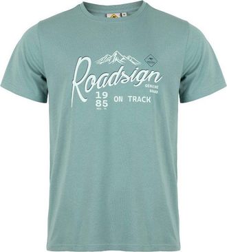 Roadsign T-Shirt On Track (1, 1-tlg., 1) dynamischer Roadsign-Print für sportliche Styles