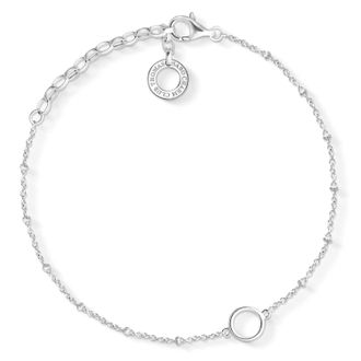 Thomas Sabo Thomas Sabo Damen Charm-Armband Charm Club 925 Sterling Silber X0231-001-12-L19v