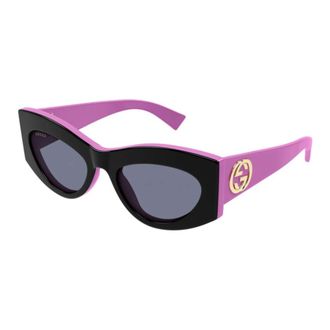 Gucci Stylische Sonnenbrille f&uuml;r den t&auml;glichen Gebrauch - - Accessories - Damen - Schwarzk - 53 MM
