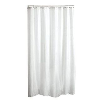 Douceur d'Intérieur douceur dIntérieur Vitamine - Duschvorhang aus PEVA, 0,01 x 180 x 200 cm, weiß, 180 x 200cm