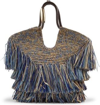 Zimmermann Sac &agrave; main Goldent en raphia