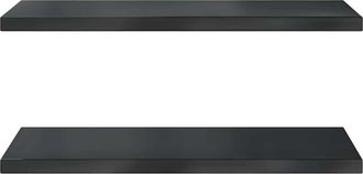 Generic Wandregale 2 St&uuml;ck, Schwebende Aufbewahrung aus Edelstahl, Schlanker Dekorativer Display-Organizer f&uuml;r Wohnzimmer, Schlafzimmer, Badezimmer und K&uuml;che 