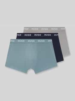 HUGO BOSS Slim Fit Trunks aus Baumwoll-Mix im 3er-Pack Modell PACK
