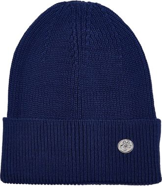 Tazzio Beanie M&uuml;tze f&uuml;r Herren und Damen Unisex Wollm&uuml;tze Strickm&uuml;tze Winter A500 (Navy)