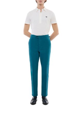 Fursac Chino ajust&eacute; en toile de coton - Taille 38 - Homme