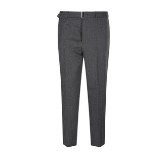 Officine Générale Homme, Pantalons, Gris, Taille: S Pantalon Hoche Gris Foncé/Gris Clair