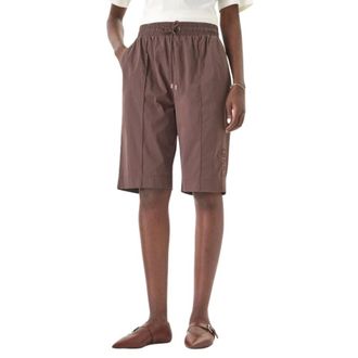 Liu Jo Damen, Shorts, Braun, SGr&ouml;&szlig;e