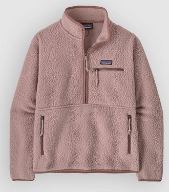 Patagonia Retro Pile Marsupial Half-Zip Fleece Pullover stingray mauve