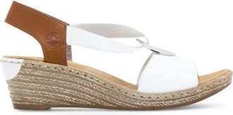 Rieker Sandalen 624H6-81 Weiß